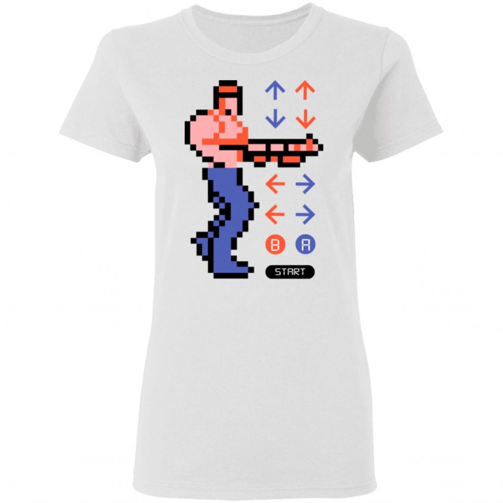Contra Konami Code Shirt
