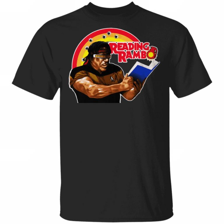 Reading Rambo Shirt, Hoodie, Sweatshirt - El Real Tex-Mex Clothing