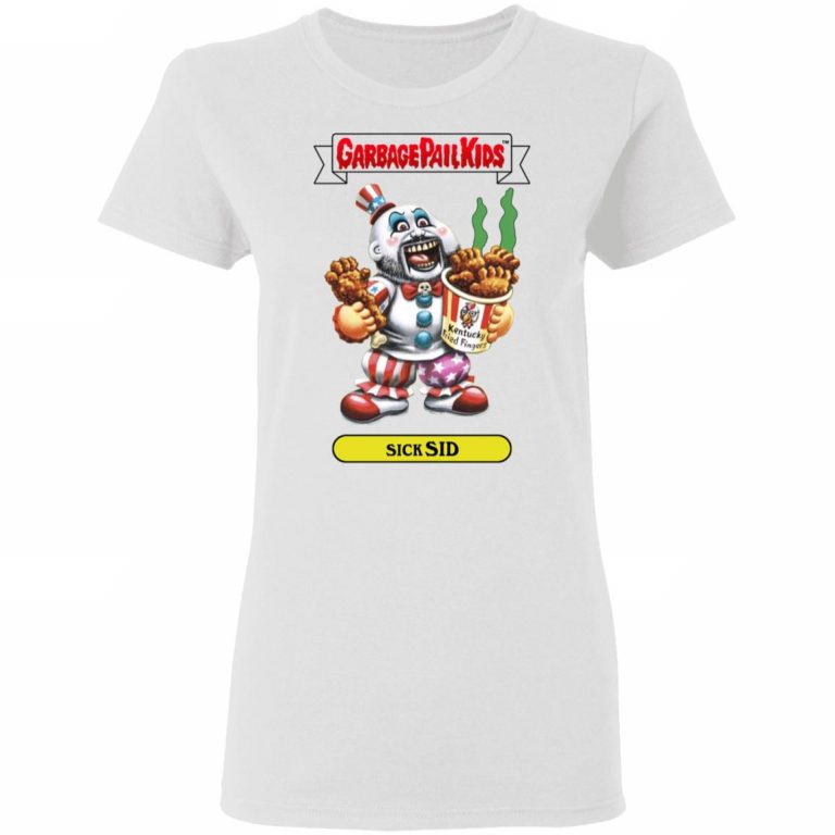 Garbage Pail Kids Sick Sid Captain Spaulding Version Shirt