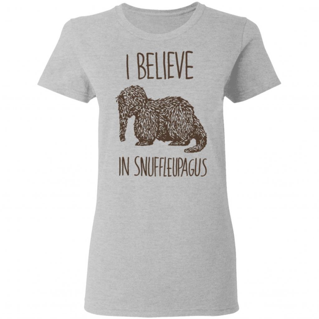 I Believe In Snuffleupagus Mr Snuffleupagus T-Shirts, Hoodies, Sweater ...