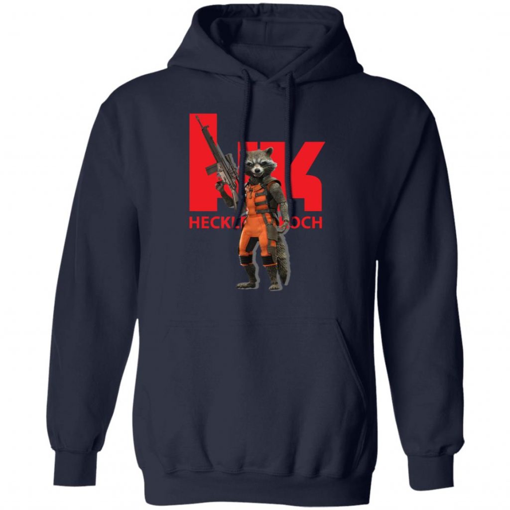 Rocket Raccoon HK Heckler and Koch Shirt, Hoodie, Sweatshirt